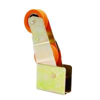 China Nylon Sliding Gate Wheel Double Roller Sliding Door Hardware Heavy Duty Gate Roller Wheel for Industrial Door System for sale