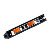 China Sliding Door Roller Replacement Tandem Double Wheel with Height Adjustment Screw for Glass Door Window Gate Curtain Track for sale