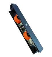 China Sliding Door Roller Replacement Tandem Double Wheel with Height Adjustment Screw for Glass Door Window Gate Curtain Track for sale