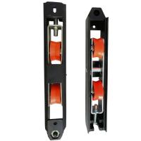 China Sliding Door Roller Replacement Tandem Double Wheel with Height Adjustment Screw for Glass Door Window Gate Curtain Track for sale