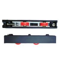 China Replacement Tandem Double Wheel with Height Adjustment Screw Ball Bearing for Glass Door Window Gate Sliding Door Roller for sale