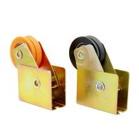 China Adjustable Sliding Window Roller Assembly with Nylon Wheel and Zinc Plated Steel for Door and Window Fittings for sale