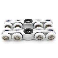 China High Quality POM Nylon Plastic Coated Sliding Roller Bearing Silent 625ZZ Roller Wheel for Furniture Windows Sliding Doors for sale