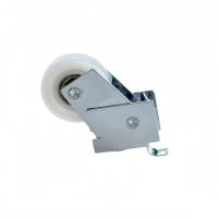 China Bangladesh Pakistan Market Aluminium Window Roller Hook Type Galvanized Steel Housing Single Nylon Wheel for Matex Series Dhaka for sale