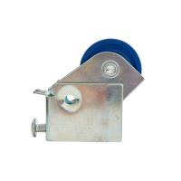 China Bangladesh Pakistan Market Aluminium Window Roller Hook Type Galvanized Steel Housing Single Nylon Wheel for Matex Series Dhaka for sale