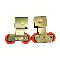 China Adjustable Heavy Duty Colored Zinc Sliding Door Roller and Window Roller with Nylon Bearing for Smooth Rust Proof Operation for sale