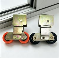China Adjustable Heavy Duty Colored Zinc Sliding Door Roller and Window Roller with Nylon Bearing for Smooth Rust Proof Operation for sale