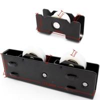 China Ultra Silent Double Wheels Heavy Duty Sliding Door Roller Tandem Roller for Sliding Door Systems for sale