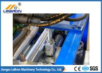 China Adjustable CZ Purlin Roll Forming Machine 3.0mm Thickness Cr12 Steel Rollers 22kW for sale