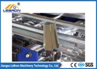 China Steel Door Frame Roll Forming Machine 75mm Shaft 18 Stations 380V 50Hz for sale