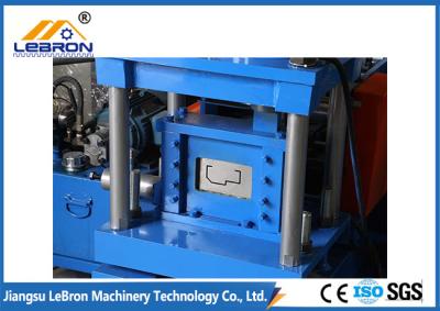 China Steel Door Frame Roll Forming Machine 75mm Shaft 18 Stations 380V 50Hz for sale
