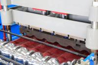 China High Capacity Glazed Tile Roll Forming Machine 1000mm Width 5.5kw Fully Automatic for sale