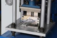 China 0.8mm Shutter Door Roll Forming Slat Machine 14 Stations for sale