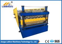 China 5.5kW Double Layer Corrugated Roof Roll Forming Machine 0.3-0.8mm Steel for sale