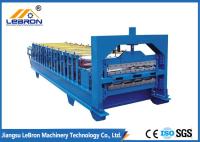 China 5.5kW Double Layer Corrugated Roof Roll Forming Machine 0.3-0.8mm Steel for sale