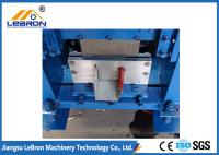 China Semi Circle Mobile Gutter Roll Forming Machine 70mm Shaft Diameter 380V 50Hz for sale