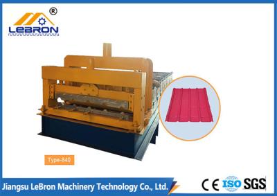 China Steel Chrome Plated Glazed Tile Roll Forming Machine 5.5kw 380V 3ph CE ISO9001 for sale