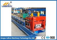 China Ridge Cap Roll Forming Machine Color Steel Tile Roll Forming Machine PLC Control System for sale