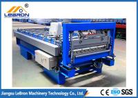China IBR Sheet Roll Forming Machine 686mm 890mm Color Steel Roofing Tile Roll Former for sale