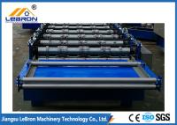 China IBR Sheet Roll Forming Machine 686mm 890mm Color Steel Roofing Tile Roll Former for sale