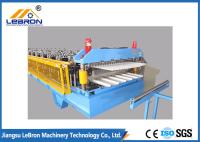 China Color Steel Tile Double Layer Roll Forming Machine Customized Profile PlC Control System for sale