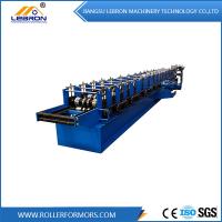 China Drainage Gutter Roll Forming Machine 4KW Automatic Gutter Cutting Machine 18 Stations for sale