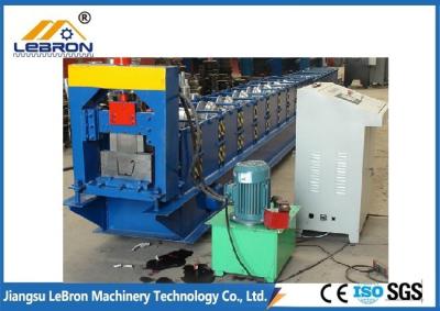 China Hydraulic Guillotine Gutter Roll Forming Machine 15-20m/min 6m x 1.0m x 1.5m CNC Control for sale