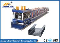 China 380V 50Hz C Purlin Roll Forming Machine 22kW 18 Stands 80-300mm Effective Width for sale