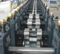 China C Z Purlin Roll Forming Machine 8 Tons PLC Control Steel Channel Forming 0.4-1.5mm for sale