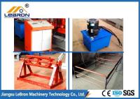 China Hydraulic Cutting Storage Rack Roll Forming Machine 0.4-1.2mm 8-12m/min for sale