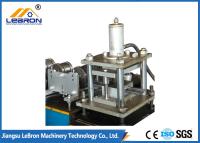 China Hydraulic Cutting Shutter Door Roll Forming Machine 0.3-0.6mm Thickness PLC Control for sale
