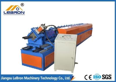 China Full Automatic Shutter Door Roll Forming Machine 5 KW Hydraulic Cutting 0.3-0.6mm for sale