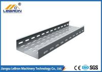 China Metal Steel Cable Tray Roll Forming Machine , Full Automatic Cable Tray Making Machine for sale