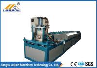 China Solar Strut Roll Forming Machine 18 Stations 80mm Shaft Blue Color PI PG Material for sale