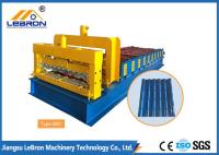China 6500mm Glazed Roof Tile Roll Forming Machine Hydraulic Mould Cutting 380V 5.5kW for sale