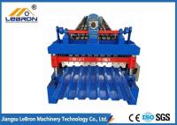 China Color Steel Glazed Tile Roll Forming Machine 16 Rollers 5.5kw PLC Control CE ISO9001 for sale