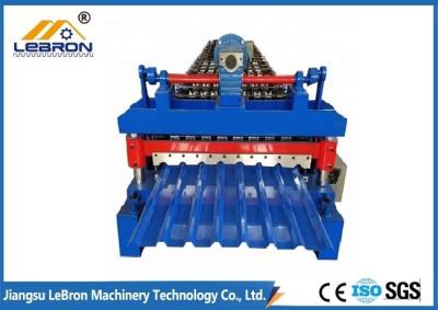 China Color Steel Glazed Tile Roll Forming Machine 16 Rollers 5.5kw PLC Control CE ISO9001 for sale