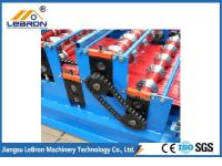 China Color Steel Glazed Tile Roll Forming Machine 16 Rollers 5.5kw PLC Control CE ISO9001 for sale