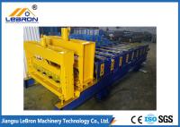 China Color Steel Glazed Tile Roll Forming Machine 10-16m/min 380V 50Hz 3Phases CE ISO9001 for sale