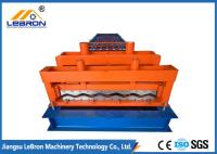 China Color Steel Glazed Tile Roll Forming Machine 10-16m/min 380V 50Hz 3Phases CE ISO9001 for sale
