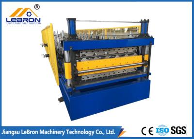 China Double Layer Roll Forming Machine 0.3-0.7mm Thickness PLC Control Custom Voltage for sale