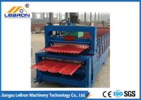 China Low Noise Double Deck Roll Forming Machine 8-12m/Min For Standard Solution for sale