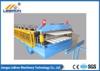 China Full Automatic Double Layer Roll Forming Machine PLC Control 16 Rollers 380V for sale