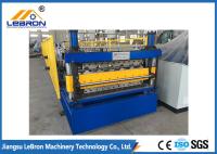 China Made in china Double Layer Roofing Sheet Roll Forming PLC Control Automatic 2018 new design for sale