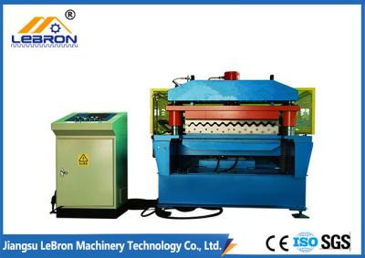 China 70mm Shaft Corrugated Iron Manufacturing Machine 380V 50Hz 0.3-0.8mm Thickness for sale