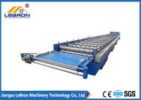 China Automatic Control Corrugated Sheet Roll Forming Machine 7.5KW 15 Stations Hydraulic Cut for sale