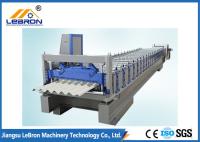 China 11kw Corrugated Steel Panel Roll Forming Machine 16 Stations 70mm Shaft PLC Control for sale