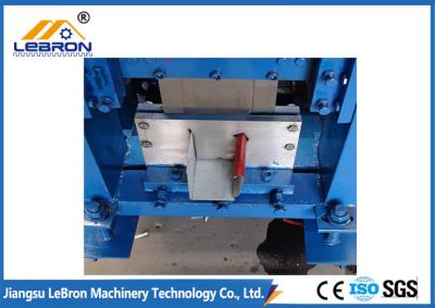 China 18 Stations Gutter Roll Forming Machine Drainage Use 0.4mm ~ 0.6mm Thickness for sale