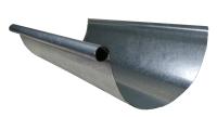 China Full Automatic Half Round Gutter Roll Forming Machine 280-400mm Width 0.3-0.8mm Thickness for sale