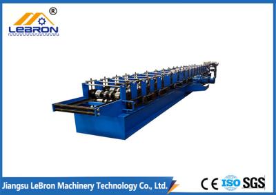 China Full Automatic Half Round Gutter Roll Forming Machine 280-400mm Width 0.3-0.8mm Thickness for sale